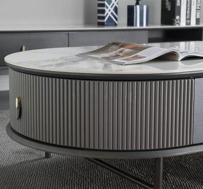 Elsa Coffee Table - Sintered Stone Top - Easy Home Furniture