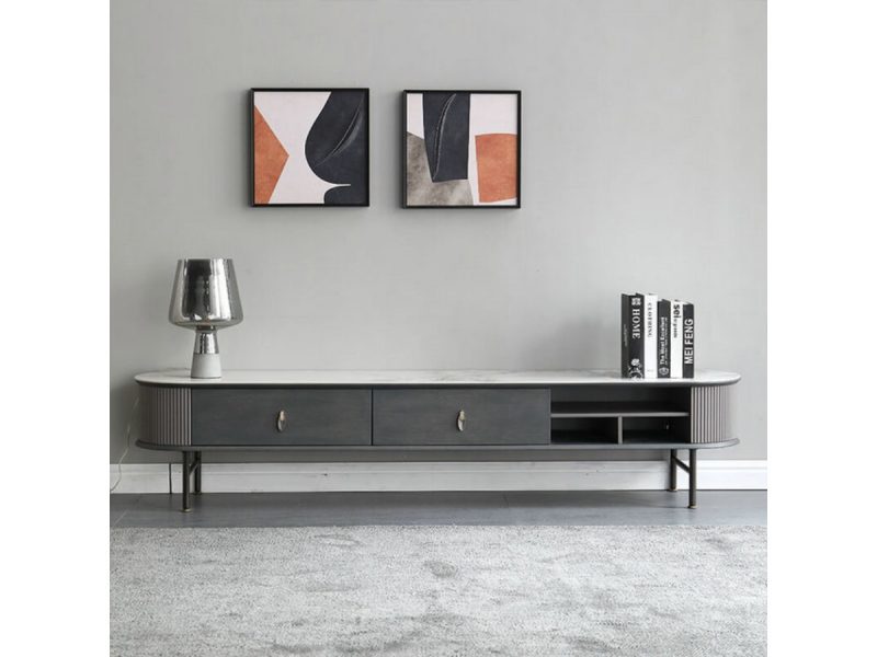 Elsa TV Unit - 2 m Long - Easy Home Furniture