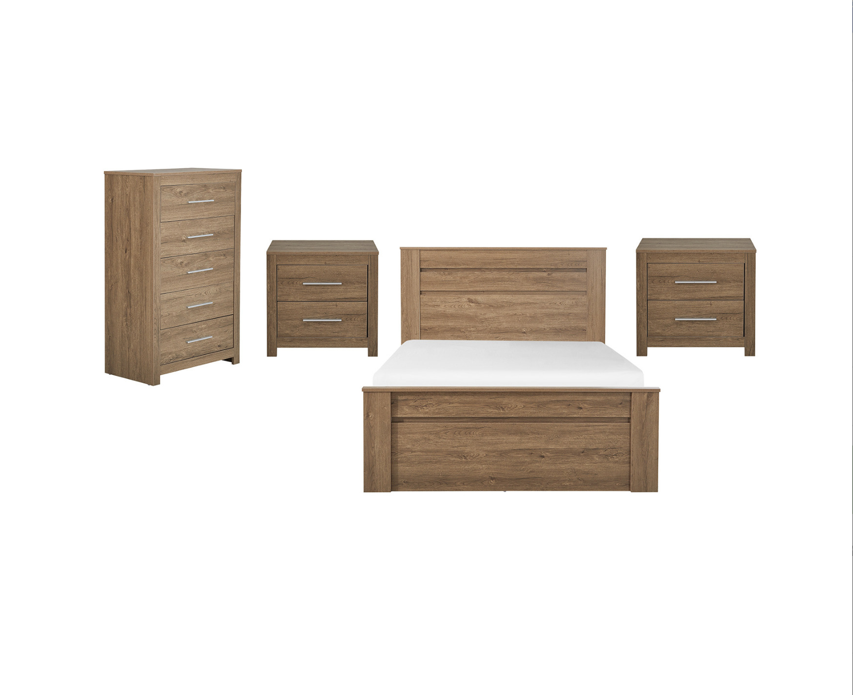 Double Bedroom Suite Dark Oak Walnut Colour Easy Home Furniture Double Bedroom Suite Dark Oak Walnut Colour Easy Home Furniture