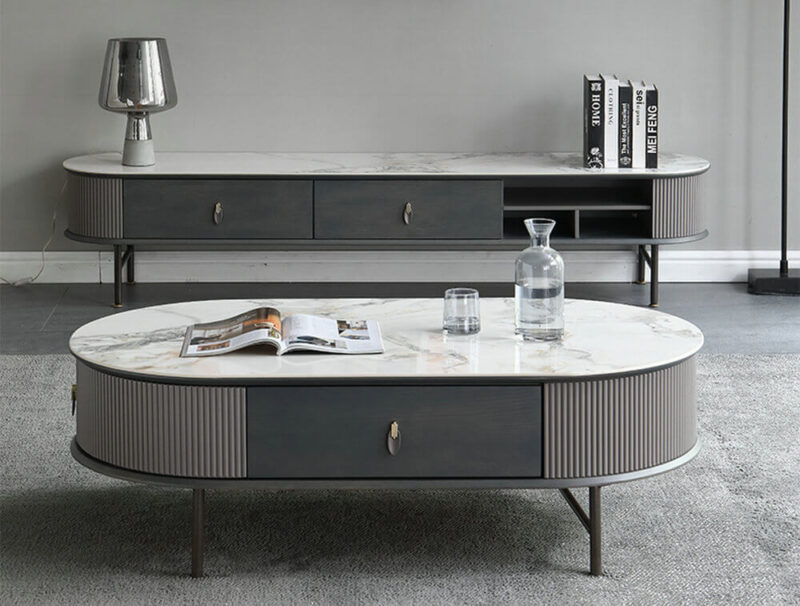 Elsa TV unit and Coffee Table Set - Easy Home Furniture